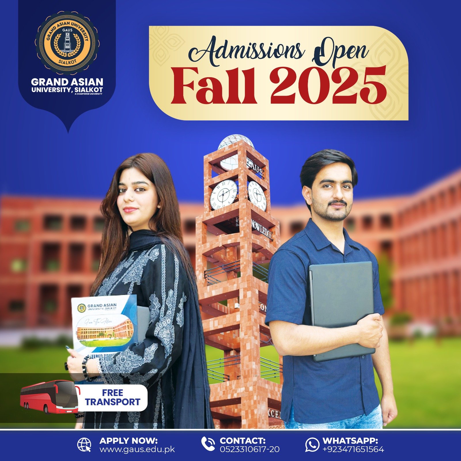 Grand Asian University Sialkot..!